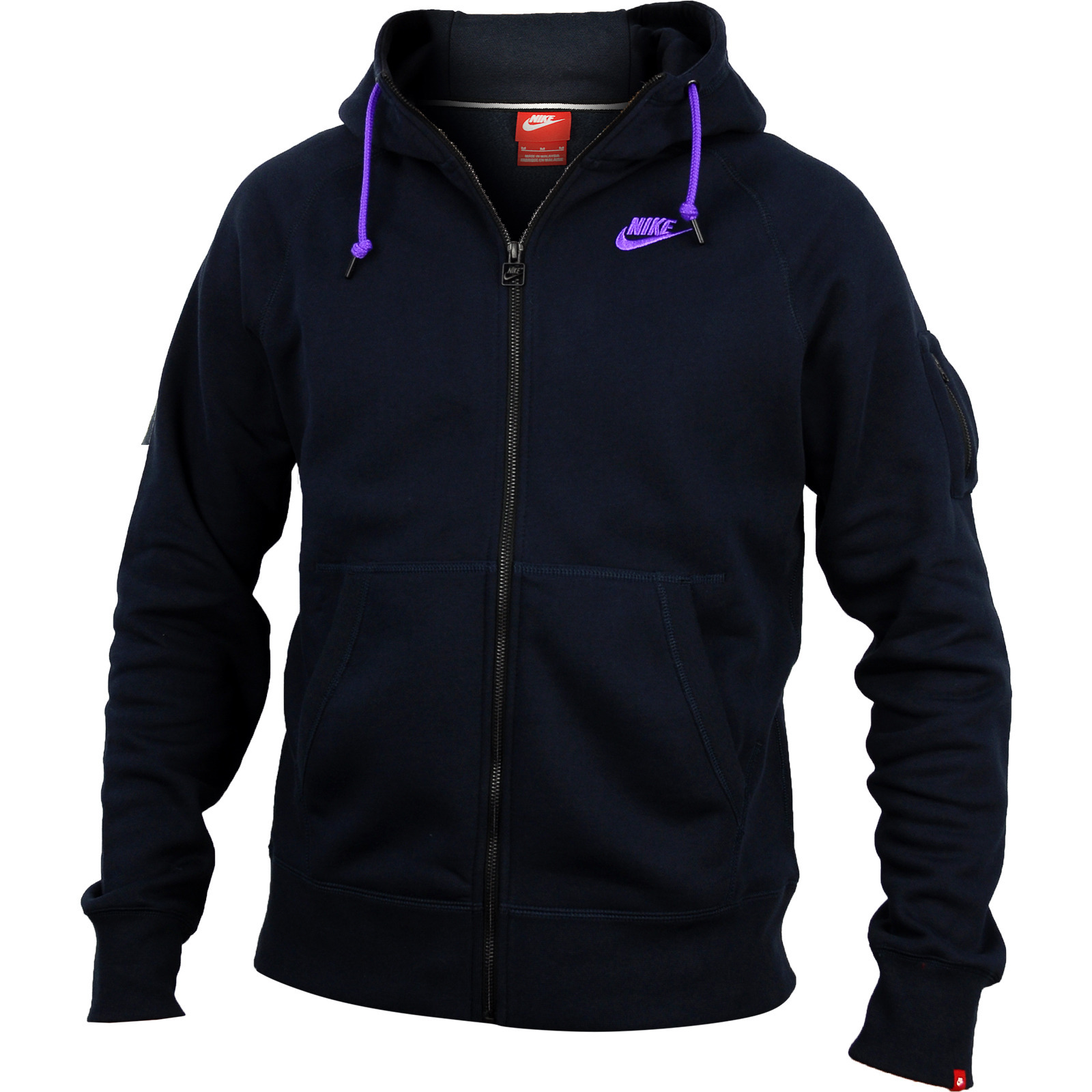 Hanorac barbati Nike AW FLC FZ Hoody 598759-476